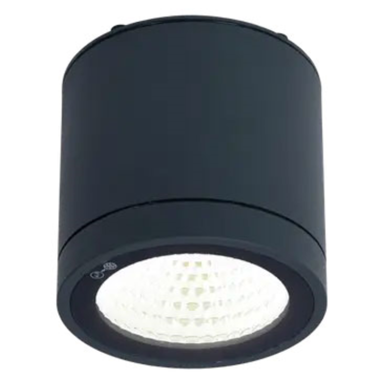 Ansell Lighting Furia DC 10W 3000K Graphite Surface Mounted LED ...