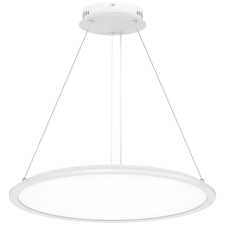 Ansell Lighting Kala 40W CCT Selectable Round LED Panel - 600mm | UKES