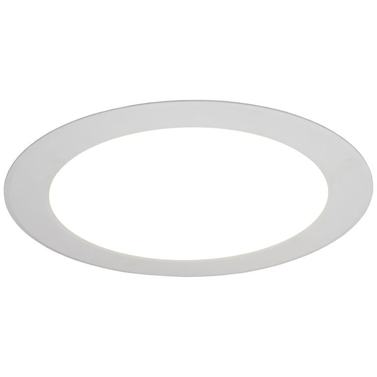 Ansell Lighting Lodi Slim 24W 3000K White LED Downlight | UKES