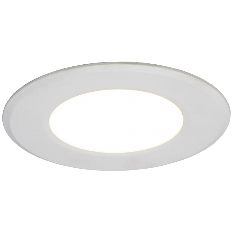 Ansell Lighting Lodi Slim 4W 4000K White LED Downlight | UKES