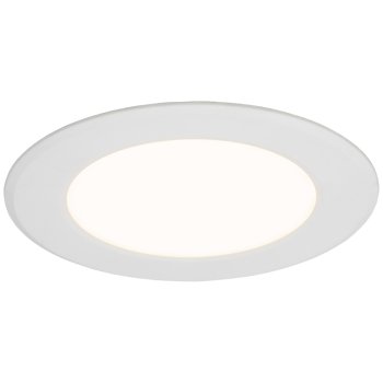 Ansell Lighting Lodi Slim 8W 3000K White LED Downlight | UKES