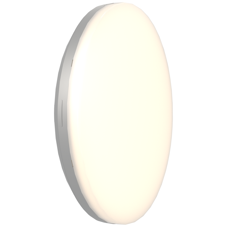 Ansell Lighting Mercurial 2 IP54 34W CCT Selectable Silver LED Bulkhead ...