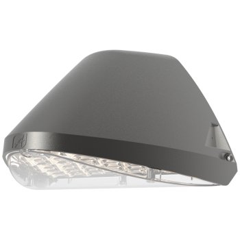 Ansell Lighting Wolf Multi-Wattage CCT Selectable Silver Grey LED ...