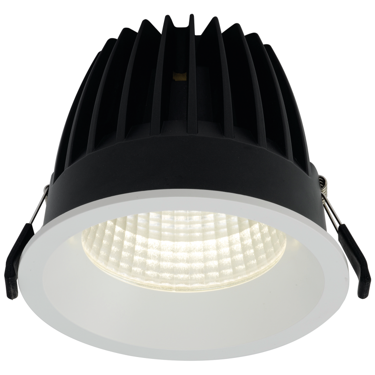 Ansell Lighting Unity 125 21W 3000K Fixed LED Downlight - DALI Dimmable ...