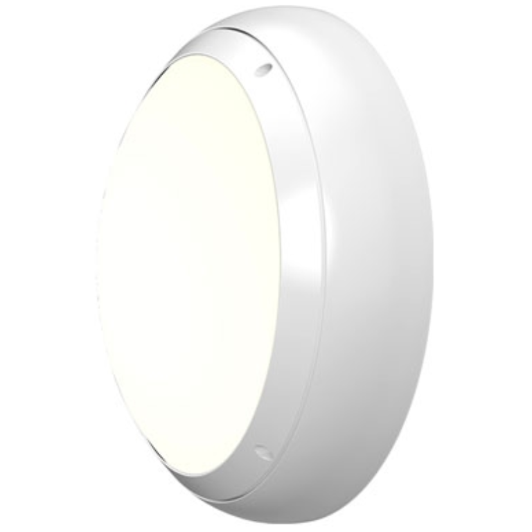 Ansell Lighting Vision Mini 9W 4000K White LED Bulkhead - Photocell | UKES