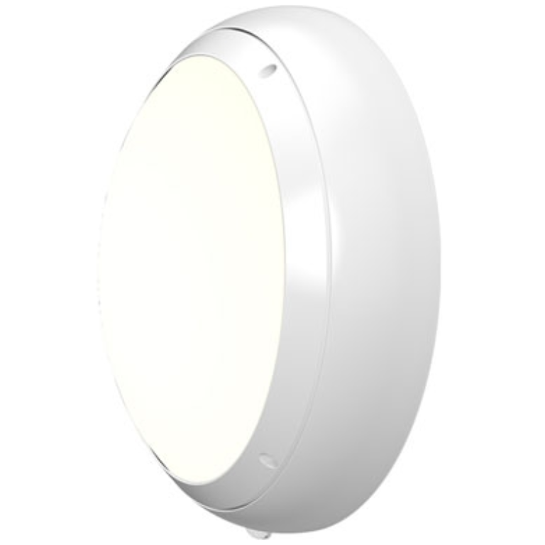 Ansell Lighting Vision Mini 9W 4000K White LED Bulkhead - PIR Sensor | UKES