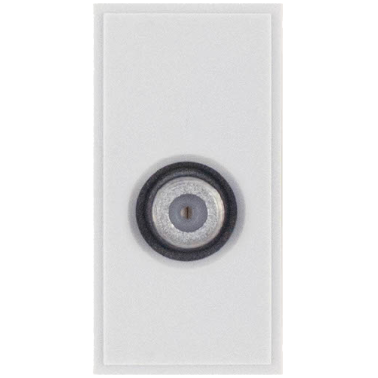 Selectric White Non-Isolated F-Type Satellite Module with Faraday Cage ...