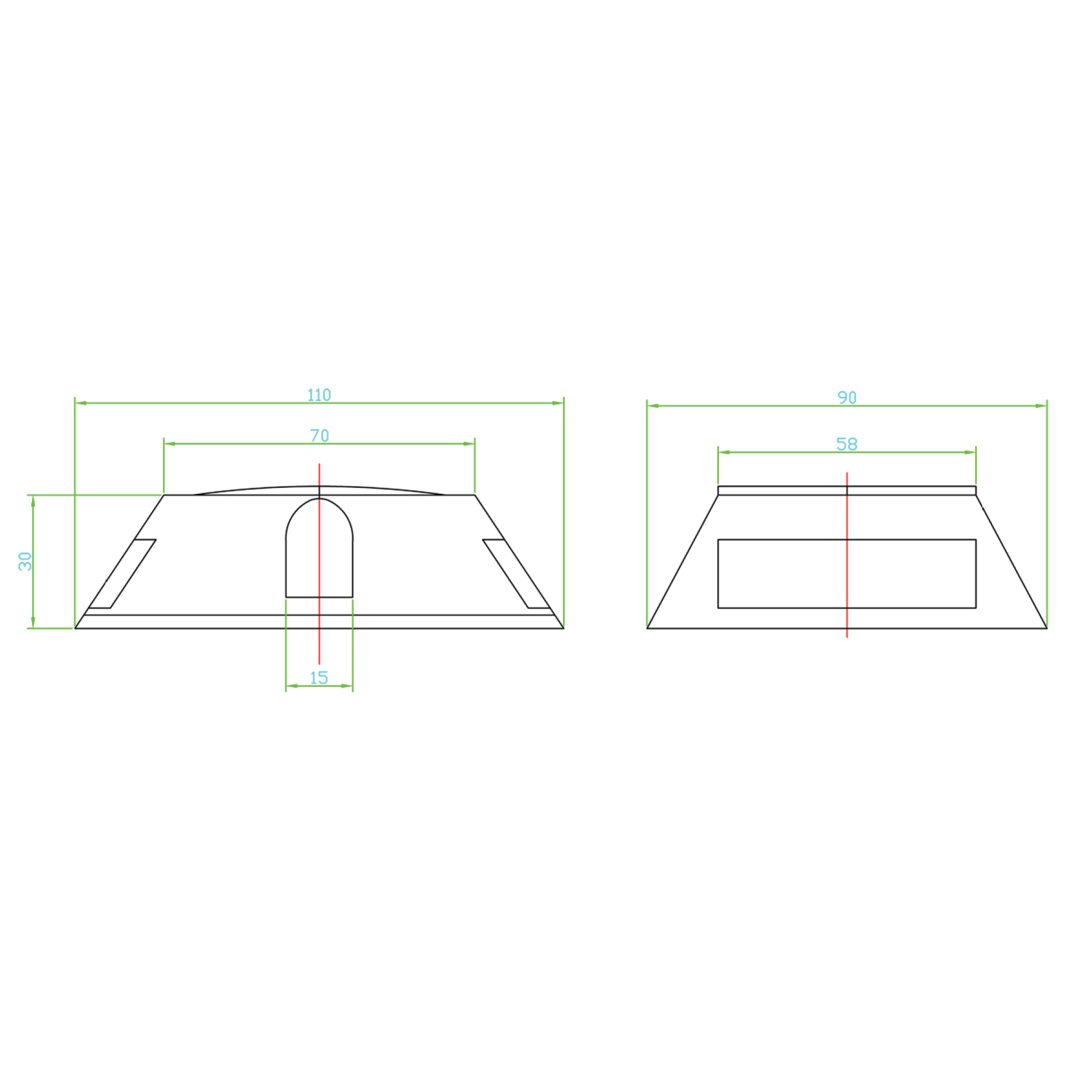 Asbac Lighting Solar Lynx Surface Cool White Stainless Steel LED Ground ...