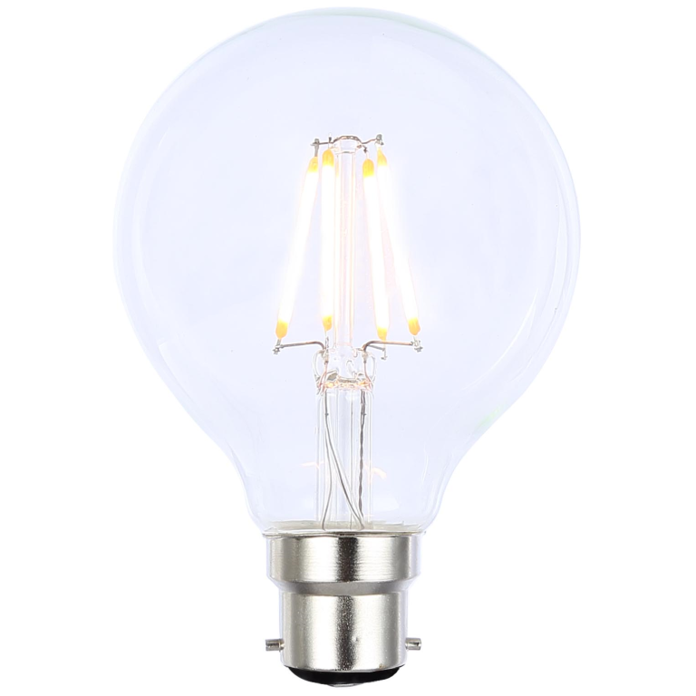 Forum Lighting INL-G80-LED-BC-CLR Lamp, Filament LED Vintage G80 BC ...