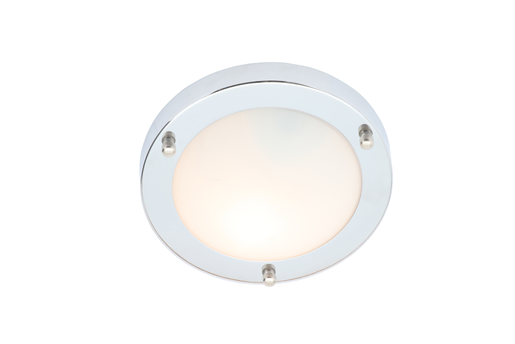 Forum Lighting SPA-34046-CHR Ceiling Light, Delphi LED Flush, 4000K c/w ...