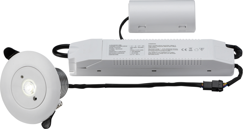 Knightsbridge 5W 5500K LED Emergency Downlight - Non-Maintained | UKES