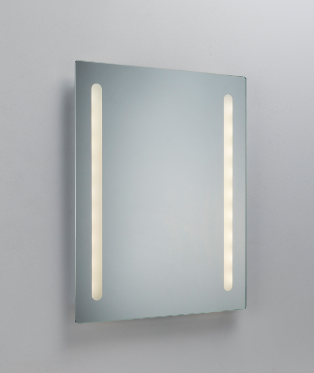 Knightsbridge Battery Operated IP44 4000K LED Bathroom Mirror with ...