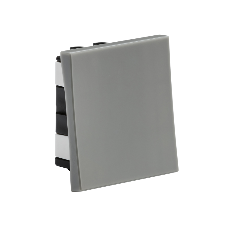 Knightsbridge Grey 20AX 1 Gang Intermediate Wide Rocker Switch Module ...