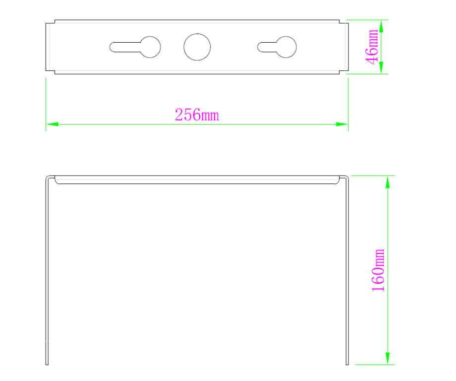 Knightsbridge Surface Mounted Bracket for POTHB2 | UKES