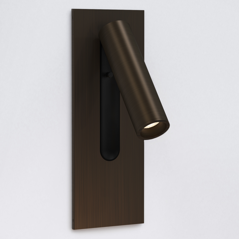 Astro Fuse 3 Bronze LED Wall Light | UKES