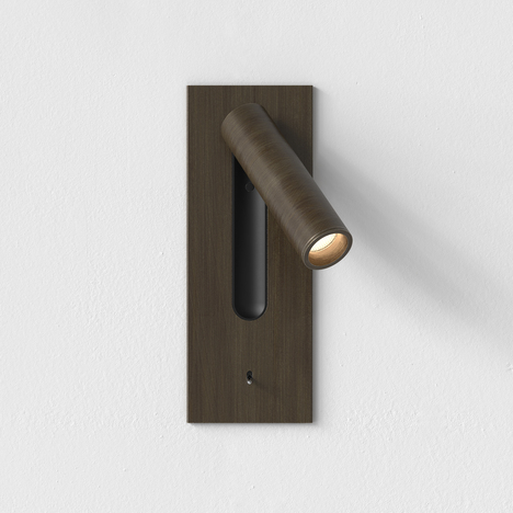 Astro Fuse 3 Toggle Bronze LED Wall Light | UKES