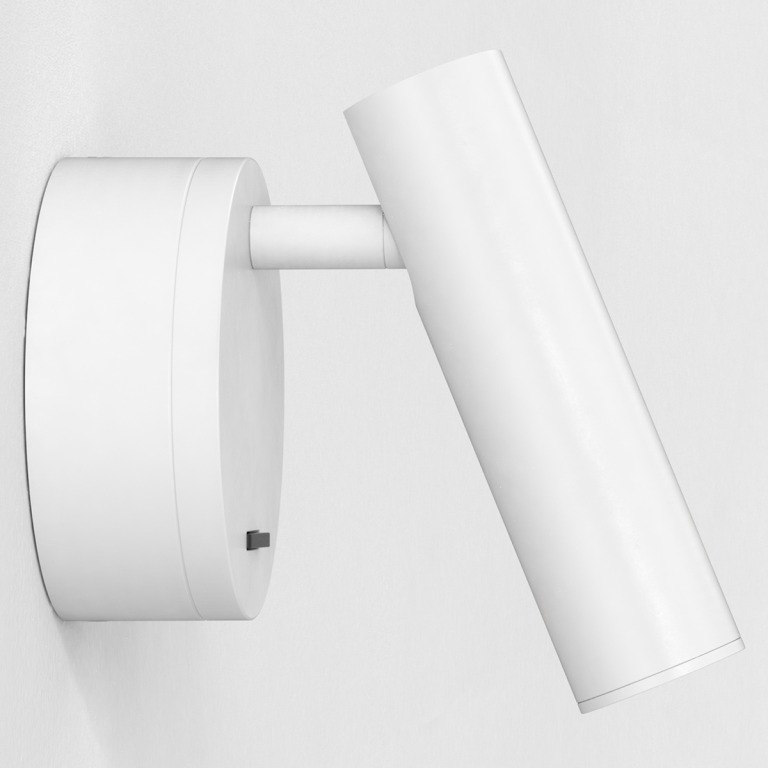 Astro Enna Surface Matt White LED Wall Light | UKES