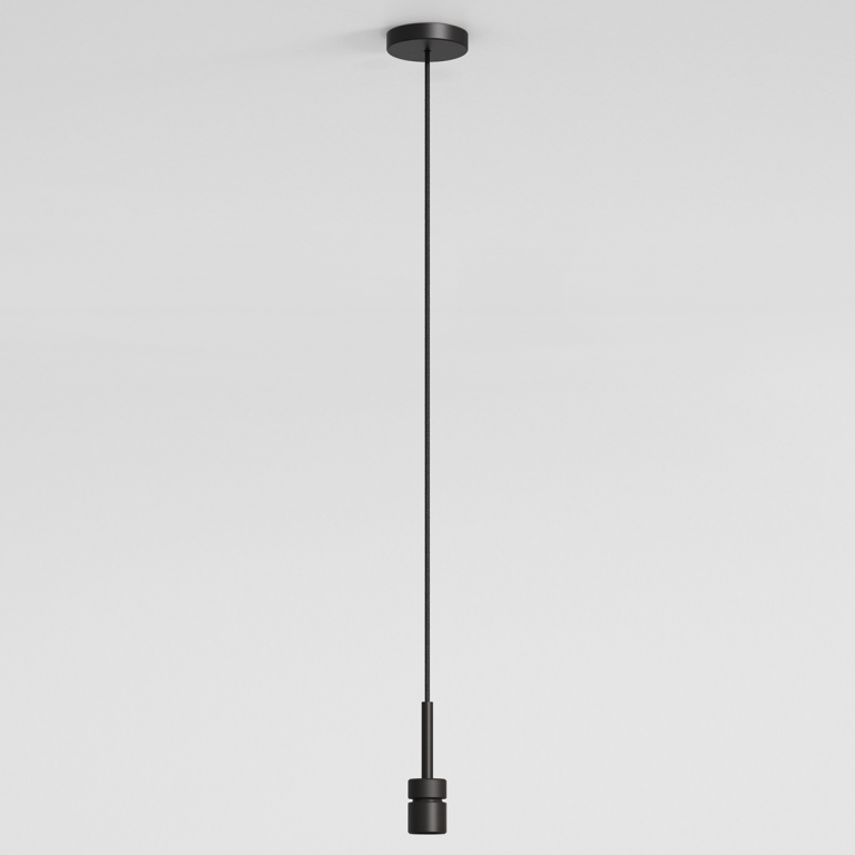 Astro Matt Black Pendant Suspension Kit 4 | UKES