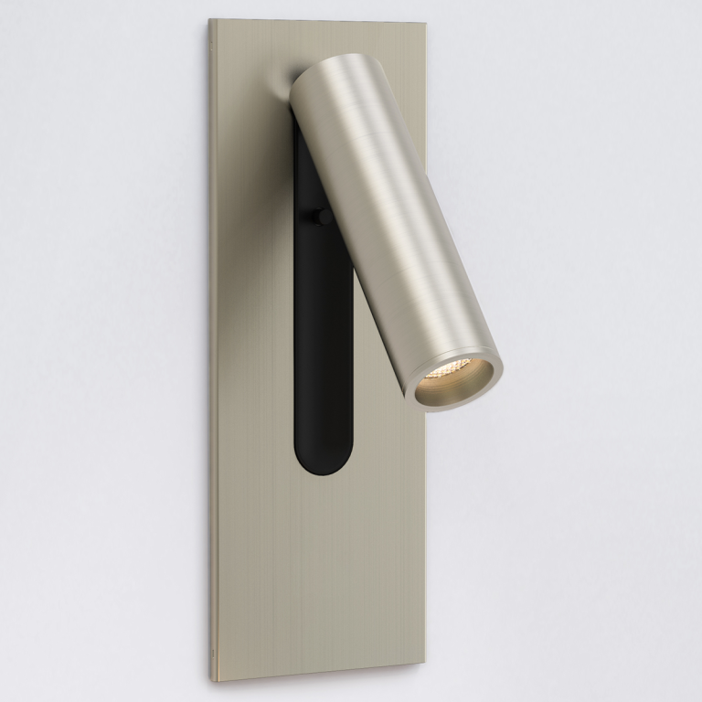 Astro Fuse 3 Matt Nickel LED Wall Light | UKES