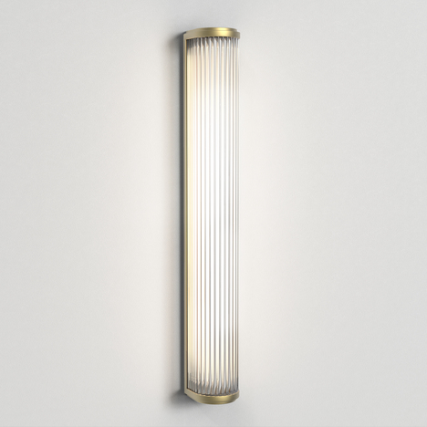 Astro Versailles 600 Matt Gold Bathroom LED Wall Light | UKES
