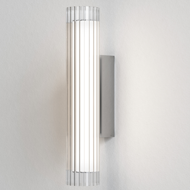 Astro io 420 Polished Chrome Bathroom LED Wall Light | UKES