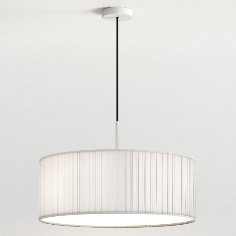Astro Cambria Matt White Pendant Light | UKES