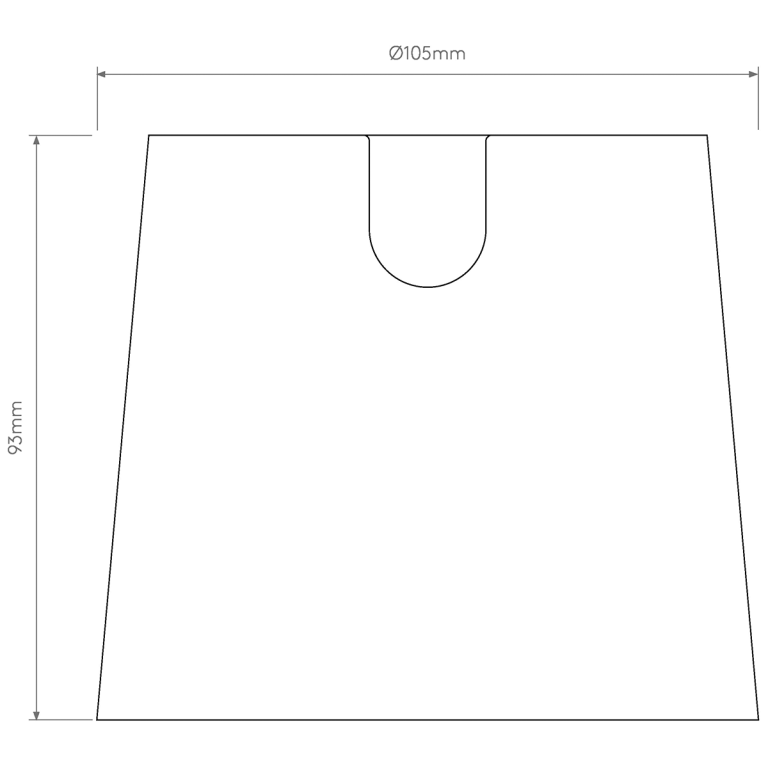 Astro Cone 105 Matt Gold Shade | UKES