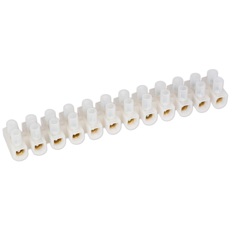 Selectric 30A 12 Way Polyethylene Terminal Strip - 10 Pack | UKES