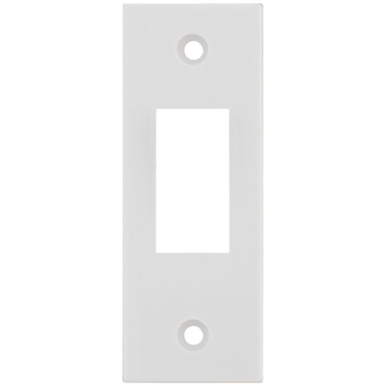 Selectric Square 1 Gang Architrave Faceplate with Single Aperture | UKES