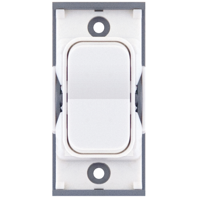 Selectric GRID360 White 20A SP 2 Way Centre Off Retractive Switch ...