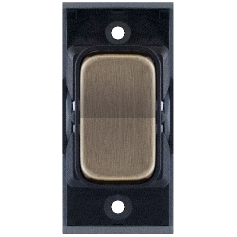 Selectric GRID360 Antique Brass 20A SP 2 Way Centre Off Retractive ...