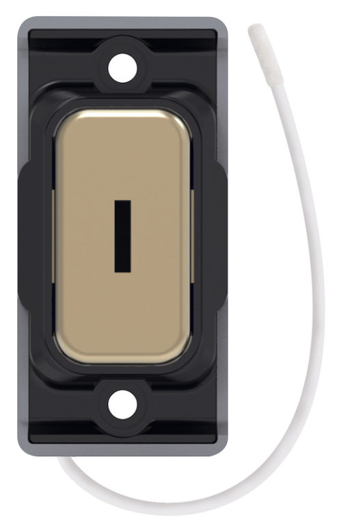 Selectric GRID360 Kinetic Satin Brass Push On/Off Emergency Keyswitch ...