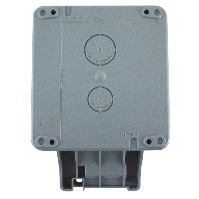 Selectric Seal IP66 Heavy Duty 1 Gang 13A Switched Socket Box | UKES