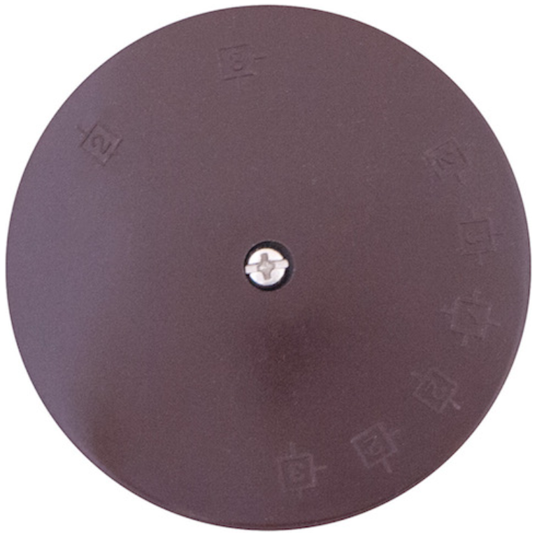 Selectric Square Brown 20A Junction Box - 4x2.5mm Terminals | UKES