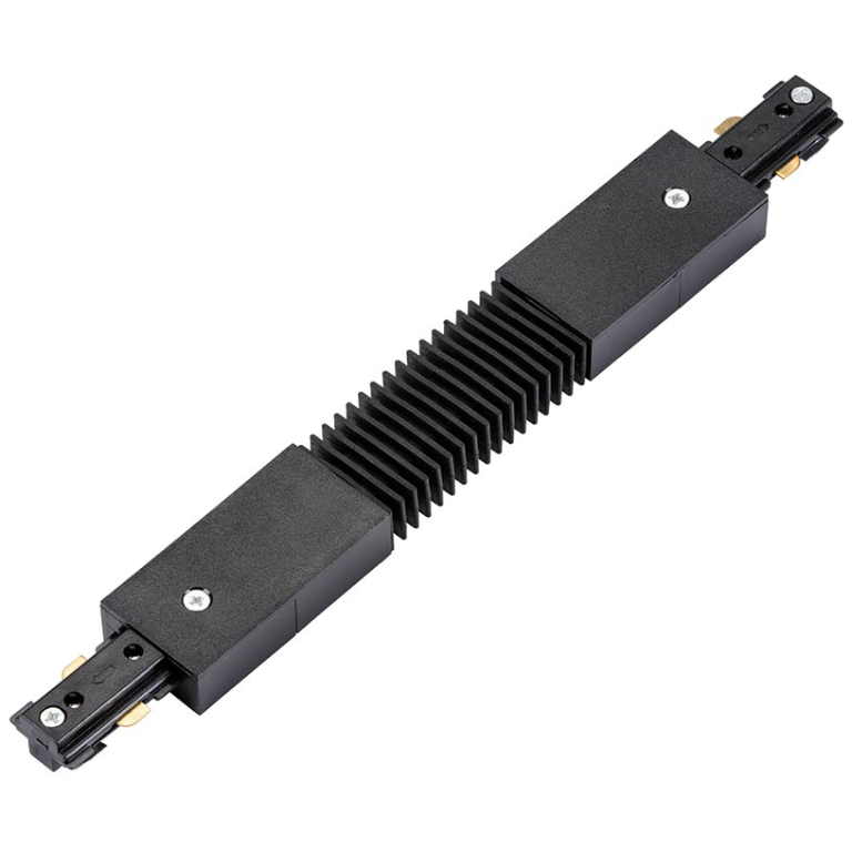 Saxby Lighting Black Flexible Track Connector | UKES