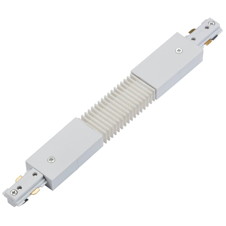 Saxby Lighting White Flexible Track Connector | UKES