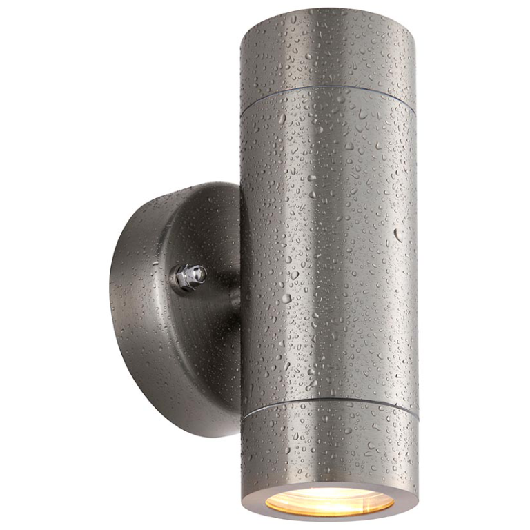 Saxby Lighting Palin Up/Down IP65 Marine Grade Stainless Steel Wall ...