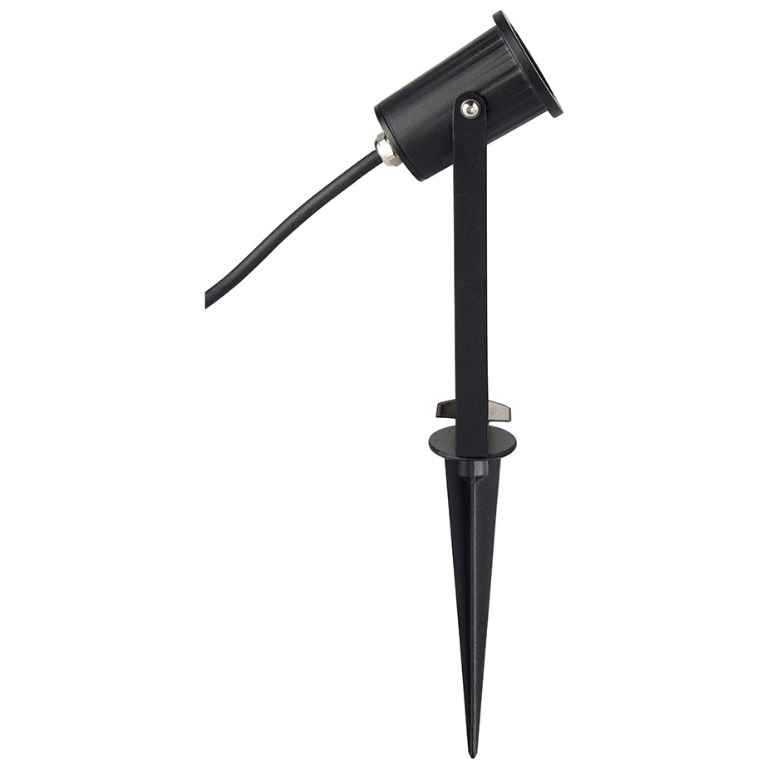 Saxby Lighting Picco Mini 8W 3000K Matt Black IP65 LED Spike Light | UKES