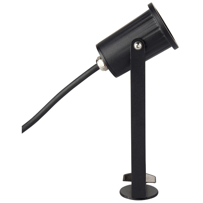 Saxby Lighting Picco Mini 8W 3000K Matt Black IP65 LED Spike Light | UKES