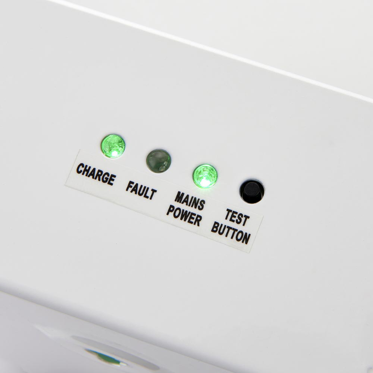 Saxby Lighting 4.5W 6500K LED Exit Sign - Self Test | UKES