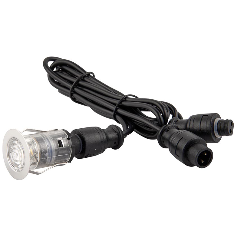 Saxby Lighting IkonPRO 25mm 0.75W Dual CCT IP67 Polished Stainless ...