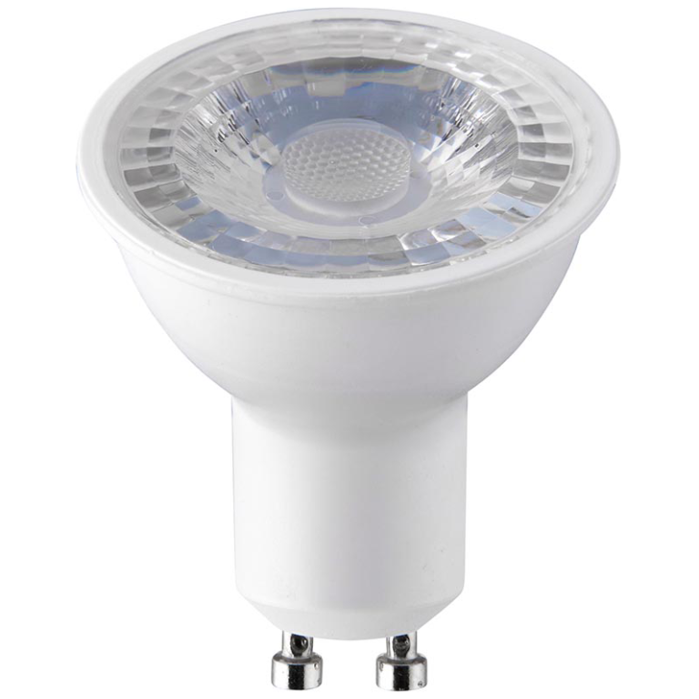 Saxby Lighting 5W Blue Clear Prismatic GU10 LED Bulb - 38° Beam Angle ...