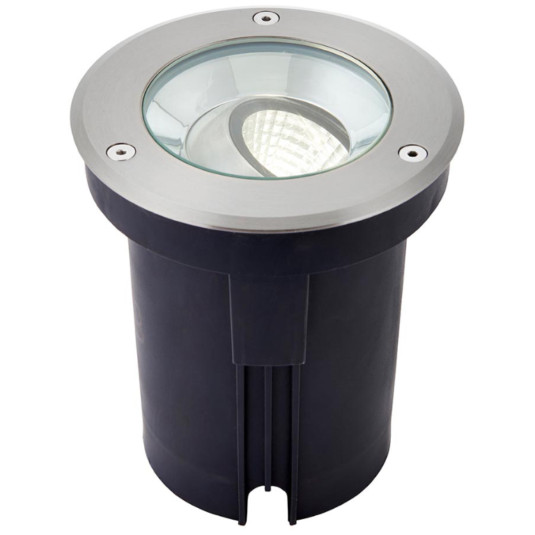 Saxby Lighting Hoxton 13W 4000K Adjustable Brushed Stainless Steel IP67 ...