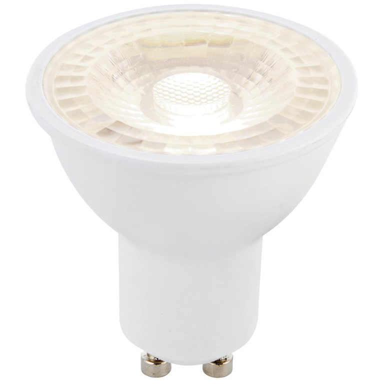 Saxby Lighting 6W 4000K Dimmable Clear Prismatic GU10 LED Bulb - 38 ...