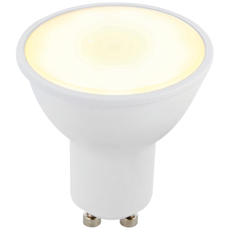 Saxby Lighting 5W 3000K Frosted GU10 LED Bulb - 120° Beam Angle | UKES