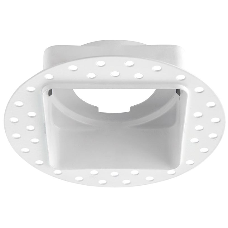 Saxby Lighting Matt White Trimless Square Bezel for ShieldECO Fixed ...
