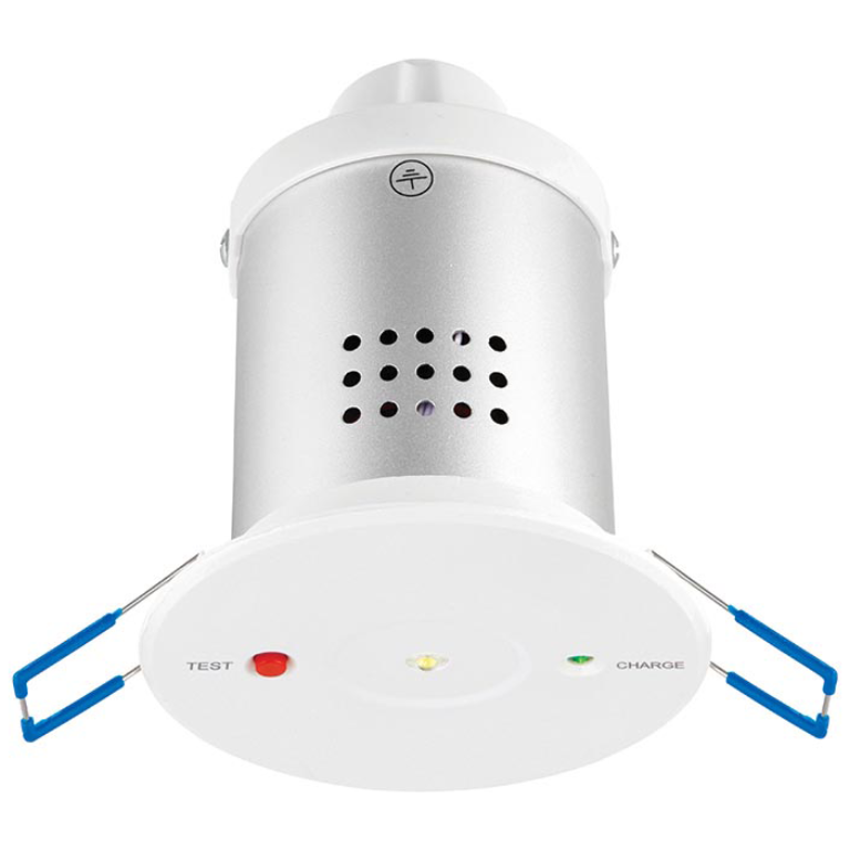 Saxby Lighting Cyclo 2 1.9W 6500K Gloss White LED Emergency Fitting ...