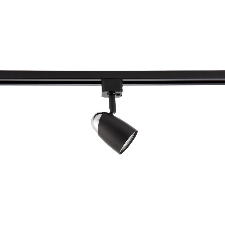 Saxby Lighting Monte Adjustable Matt Black GU10 Track Light | UKES