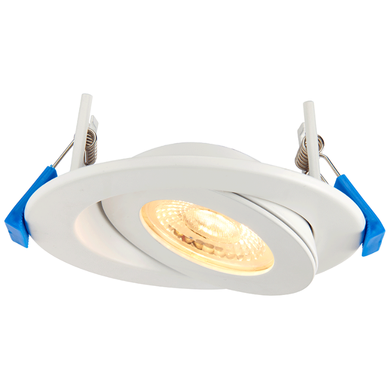 Saxby Lighting Shield360 Tri Wattage Quad CCT Dimmable Adjustable Matt ...