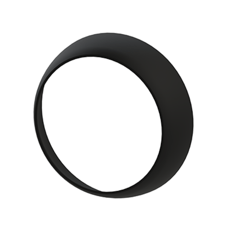 Ovia Lighting Black Ring Bezel for Evo Orb Fittings | UKES